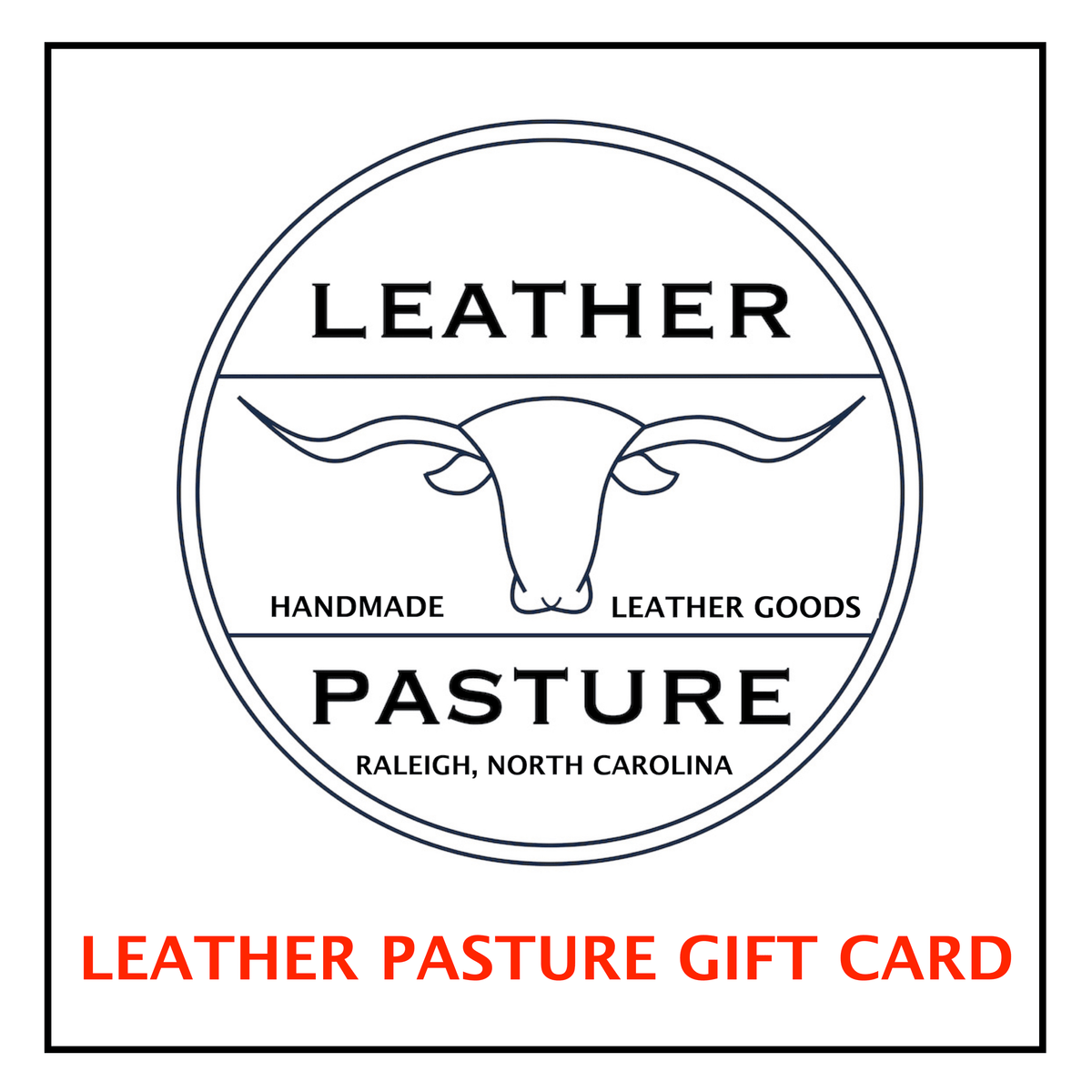 Leather Pasture Gift Card